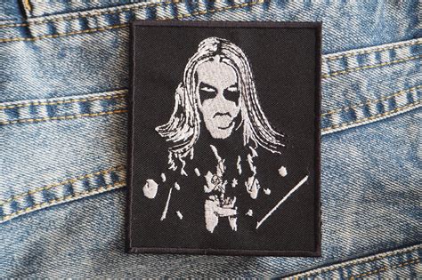 Dead Mayhem Euronymous Black Metal Embroidered Patch Ingridpatches