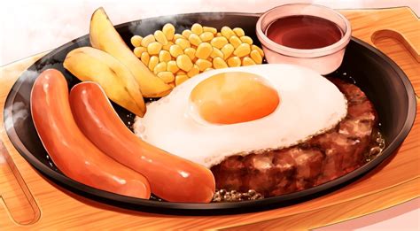 Ooranokohaku Original Commentary Request Highres Corn Egg Food Food Food Focus Fried