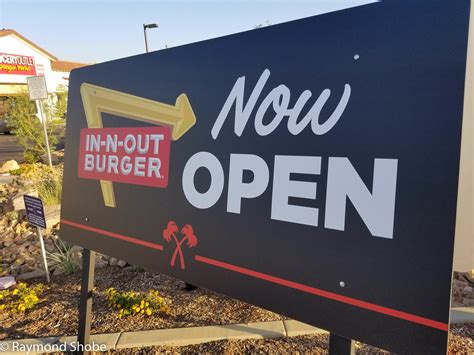 In N Out Burger Opening Day Beaumont Ca Bossco Flickr