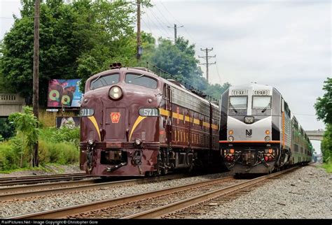 Railpicturesnet Photo Prr 5711 Pennsylvania Railroad Emd E8a At