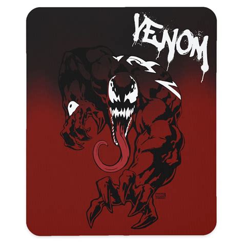 Venom Crawling Under Name Mouse Pad Customized Disney Store Mouse