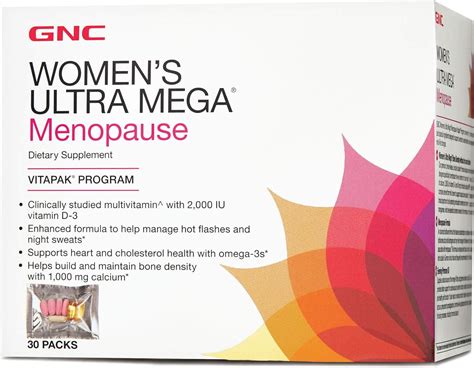 Top Gnc Womens Multivitamins For Menopause Support Selfeed