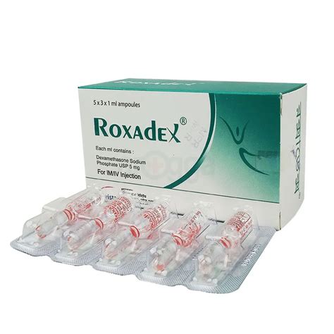 Roxadex 5mgml Injection Arogga Online Pharmacy