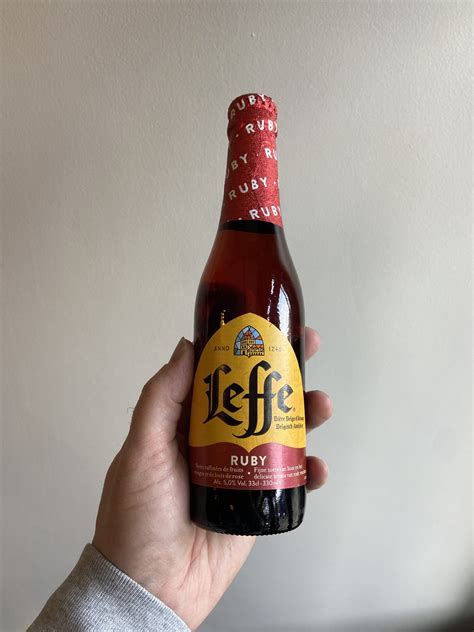 Leffe Ruby Fruit Beer Heaton Hops