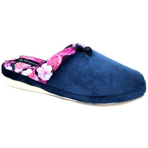 De Fonseca Pantofole Ciabatte Invernali Donna MOD Verona I W Blu