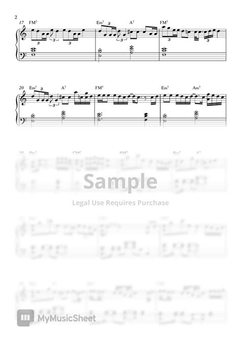 Nct 127 Gold Dust 윤슬 Sheet Music By Sweetpiano