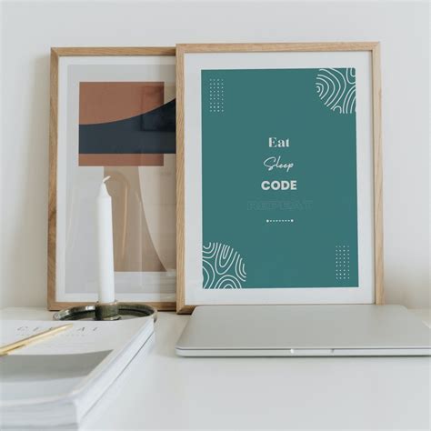Instant Download Eat Sleep Code Repeat Computer Science Poster Computer Lab Programmer Print