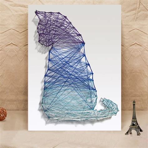 3d Diy String Line Art Kit Diy Handmade Year Chri Vicedeal