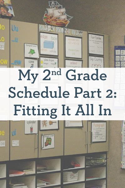 A Day In The Life My 2nd Grade Schedule Part 2