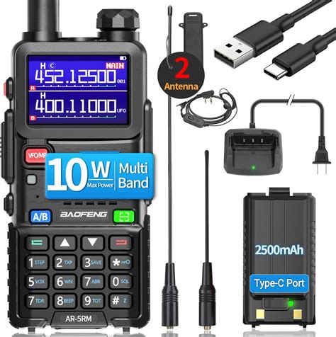 Baofeng Radio Ham Radio Handheld K5plus 10w Long Range Walkie Talkies 5rm K5 Two Way