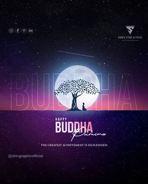 Happy Buddha Purnima Creative Ads Shiv Graphic Designer In 2025