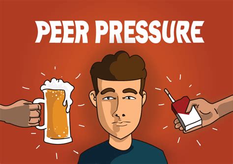 resisting the temptation overcoming peer pressure and the dangers of