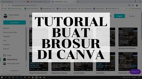 Tutorial Brosur Canva 2024 Cara Membuat Brosur Di Canva Eroppa
