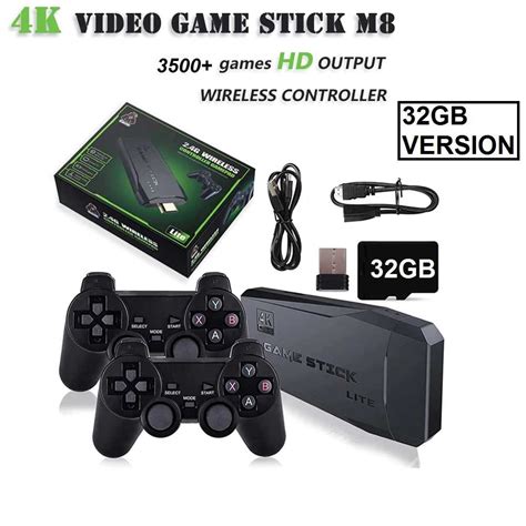 Jual M8 Retro Game Console Stick 4K UHD Game Jadul Jakmall