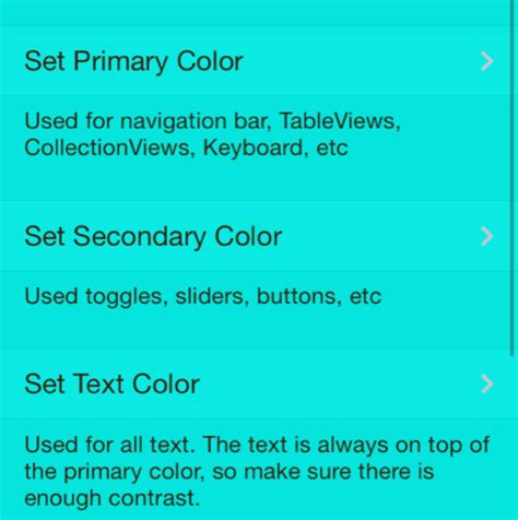 Uicolors Add Custom Tint To The Entire Ios Interface