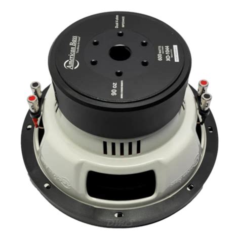 American Bass Xo 1044 10 Inch 600w Dvc 4 Ohm Subwoofer