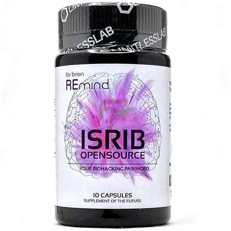 ReMind ISRIB - Купить ноотроп ИСРИБ (10 мг × 10 капсул) в Москве | FitHerb