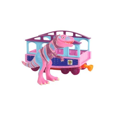 Dinosaur Train Mr Daspletosaurus With Train Car Toy Madness