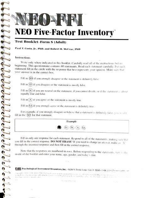 Neo Ffi Q Pdf