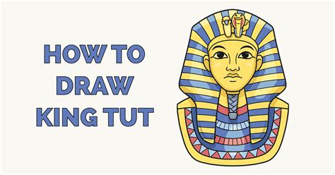How To Draw King Tut Really Easy Drawing Tutorial In 2022 Drawing