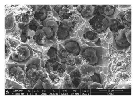 Topography Of The Fractured Tensile Test Samples At Low And High