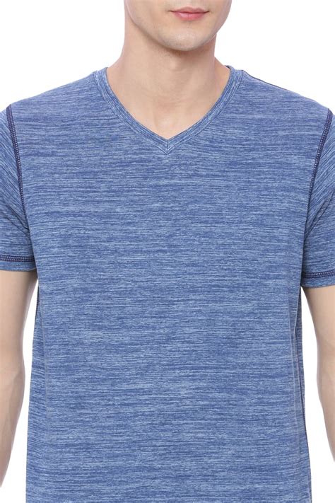 Basics Muscle Fit V Neck T Shirt