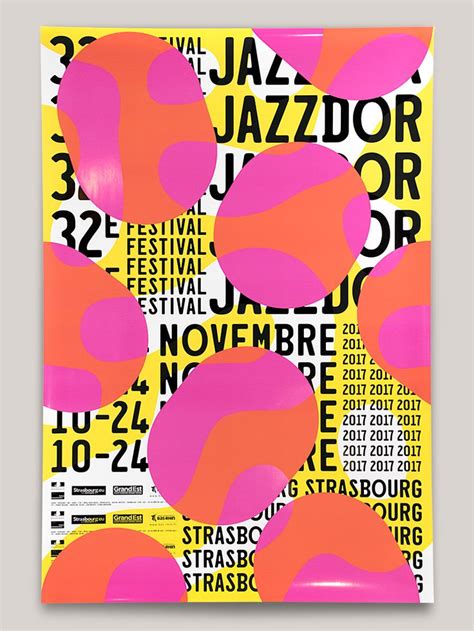 Jazzdor Strasbourg 2017 Helmo Event Poster Design Graphic Design