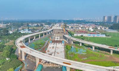 江苏沭阳城区快速路建设正酣 人民图片网