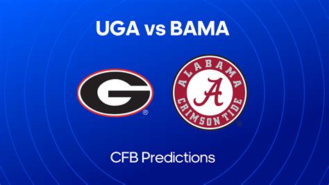 Alabama Vs Georgia 2024 Predictions Today Sibel Drusilla