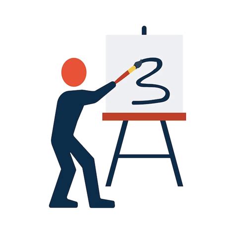 Icône De Symbole Doutils De Conception Numérique Vecteur Premium