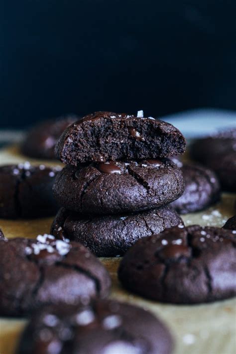 Vegan Gluten Free Double Chocolate Cookies Making Thyme For Health