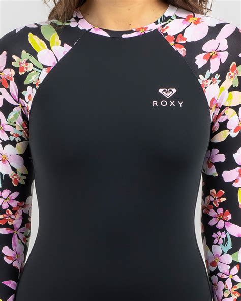Shop Roxy Basic Surfsuit In Anthracite New Life Fast Shipping And Easy Returns City Beach