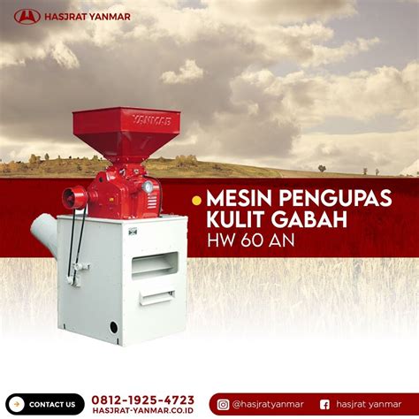 Mesin Pengupas Gabah Hasjrat Yanmar