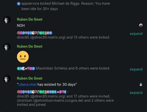 Avoid Kicking Idle Matrix Users In Matrix First Plumbed Rooms · Issue