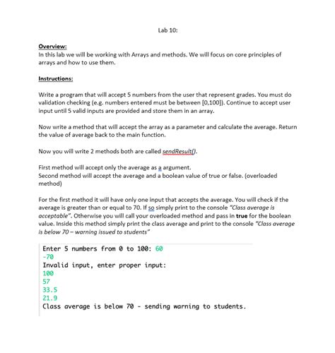 Solved Lab 10 Overview In This Lab We Will Be Working With