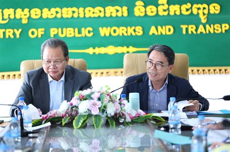 ក្រសួងសាធារណការ និងដឹកជញ្ជូន Ministry Of Public Works And Transport Mpwt ក្រសួងសាធារណការ