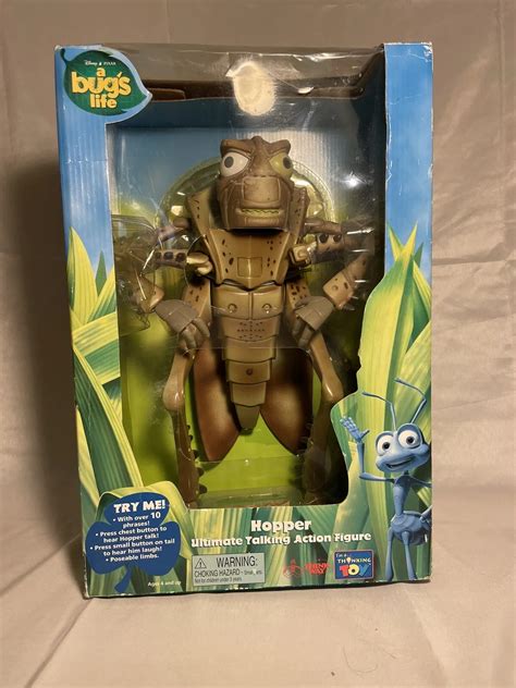 Mavin VINTAGE A Bug S Life Hopper Ultimate Talking Action Figure Disney Pixar
