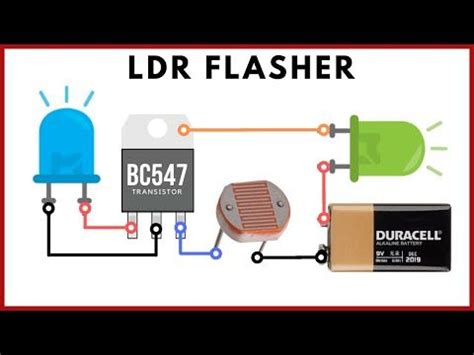Led Flasher Circuit With Ldr Artofit