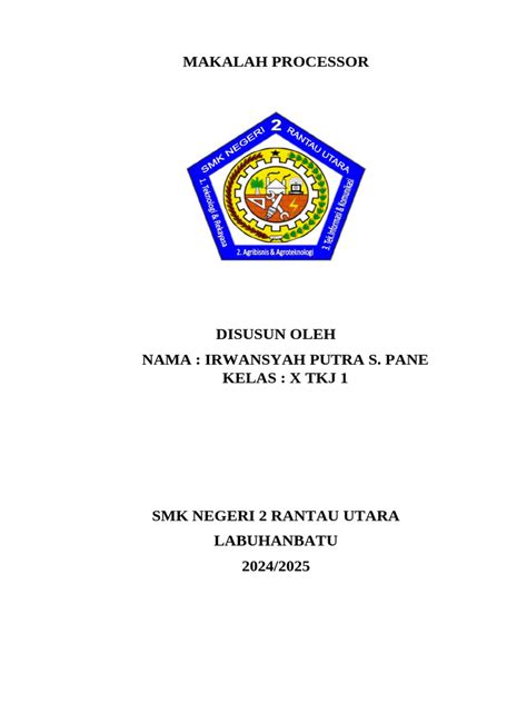 Makalah Processor Irwan Pdf