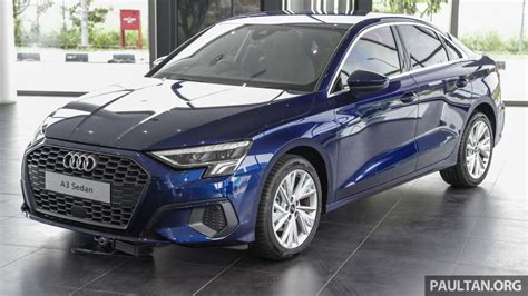 マレーシアの 2022 Audi A3 Sedan 2 ターボメルセデス ベンツ A クラスおよび BMW 2 GC ライバルの
