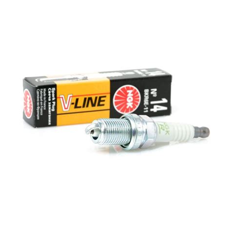 6465 NGK V-Line BKR6E-11 Zündkerze M14 x 1,25, Schlüsselweite: 16 ...