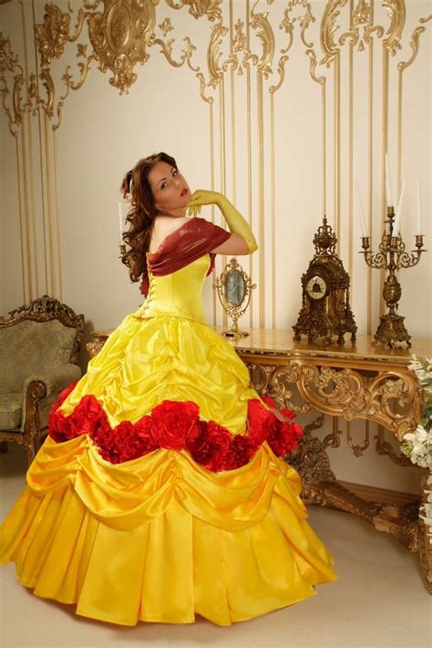 Belle Belle Cosplay Belle Dress Costume Adult Belle Cosplay Costume