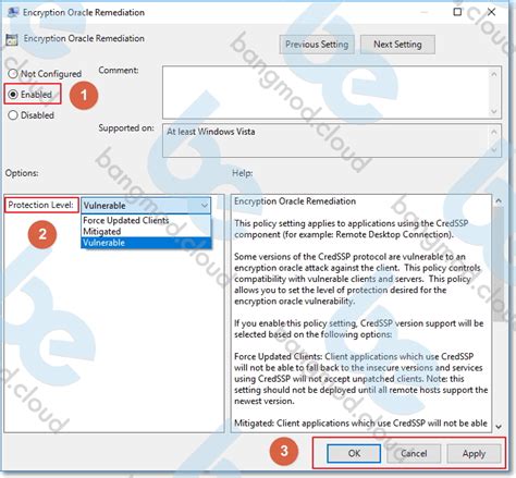 วิธีแก้ปัญหา Remote Desktop This Could Be Due To Credssp Encryption Oracle Remediation