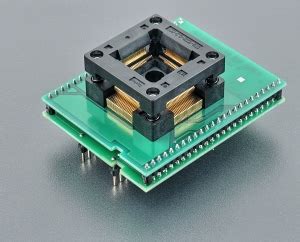 DIL48 QFP100 ZIF EFM 1 Programming Programmer Adapter Socket Converter Package QFP100 Elnec