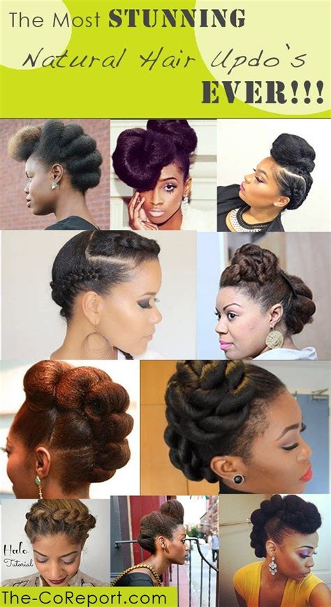Natural Hair Protective Styles Updo