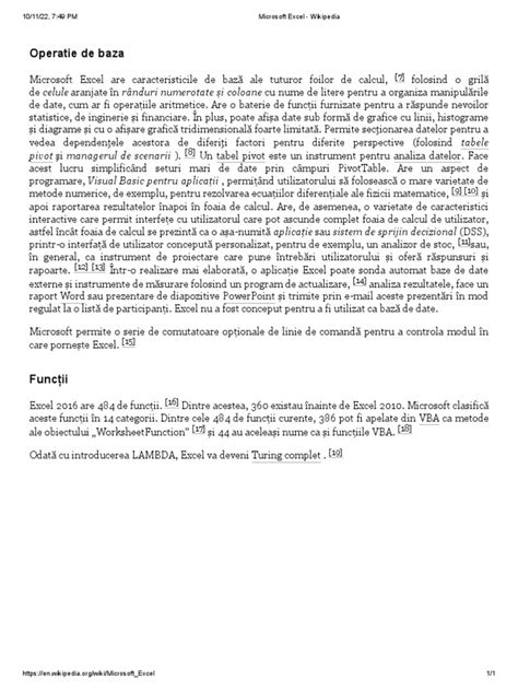 Microsoft Excel Wikipedia Pdf