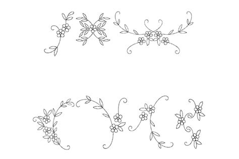 Premium Vector Floral Embroidery Pattern
