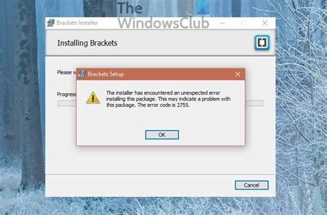 Fix Windows Installer Error Code 2755