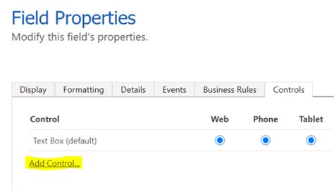 setting up the linear slider ui control in dynamics 365 reenhanced