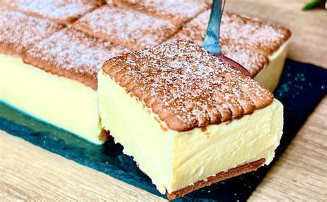 Торт из йогурта и печенья за 15 минут подготовки Просто укладываем слоями